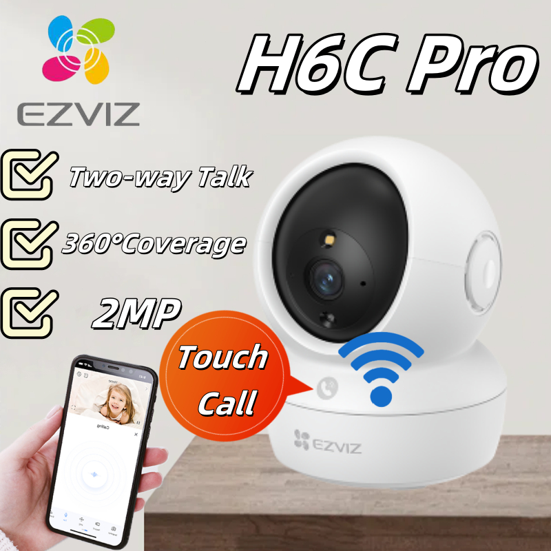 EZVIZ HD 1080P WIFI Camera Two-Way Calling Wireless 360° IP Camera ...