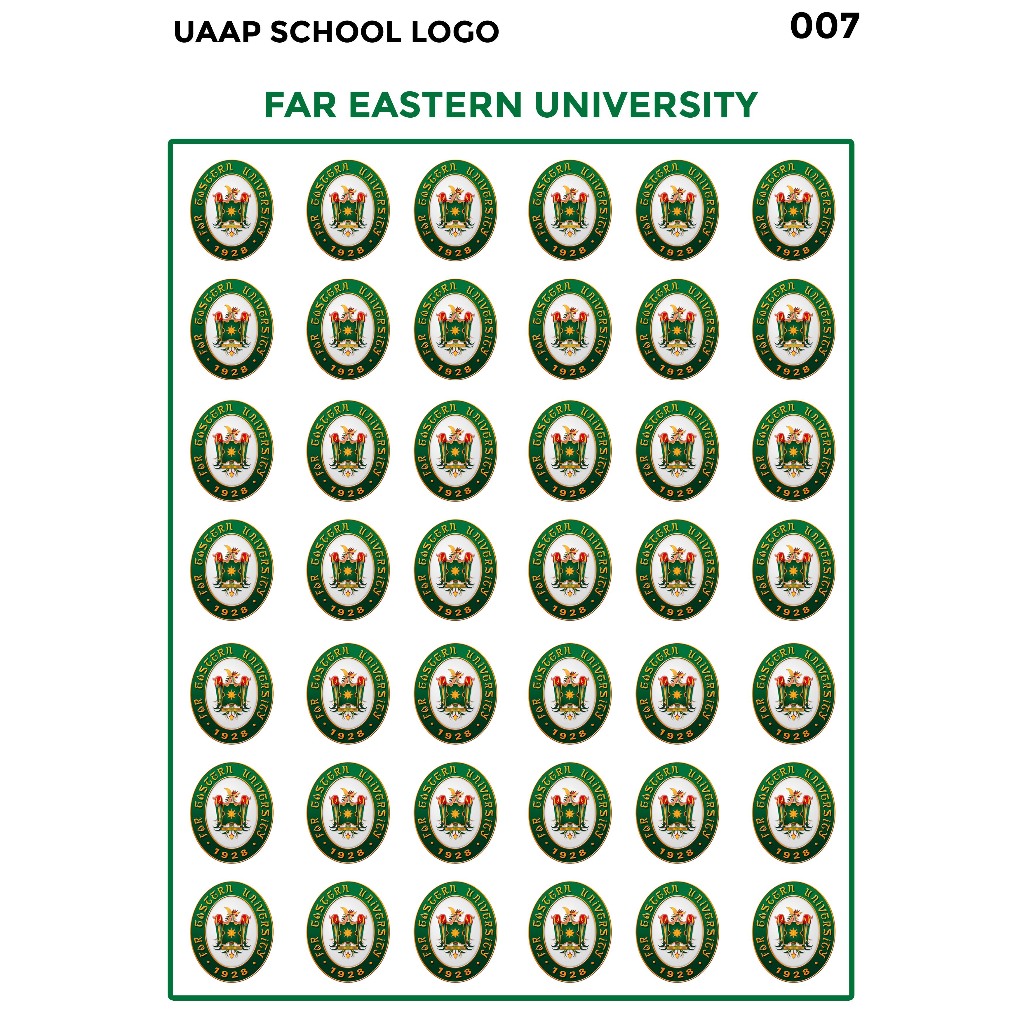UAAP SCHOOL LOGO STICKER | Shopee Philippines