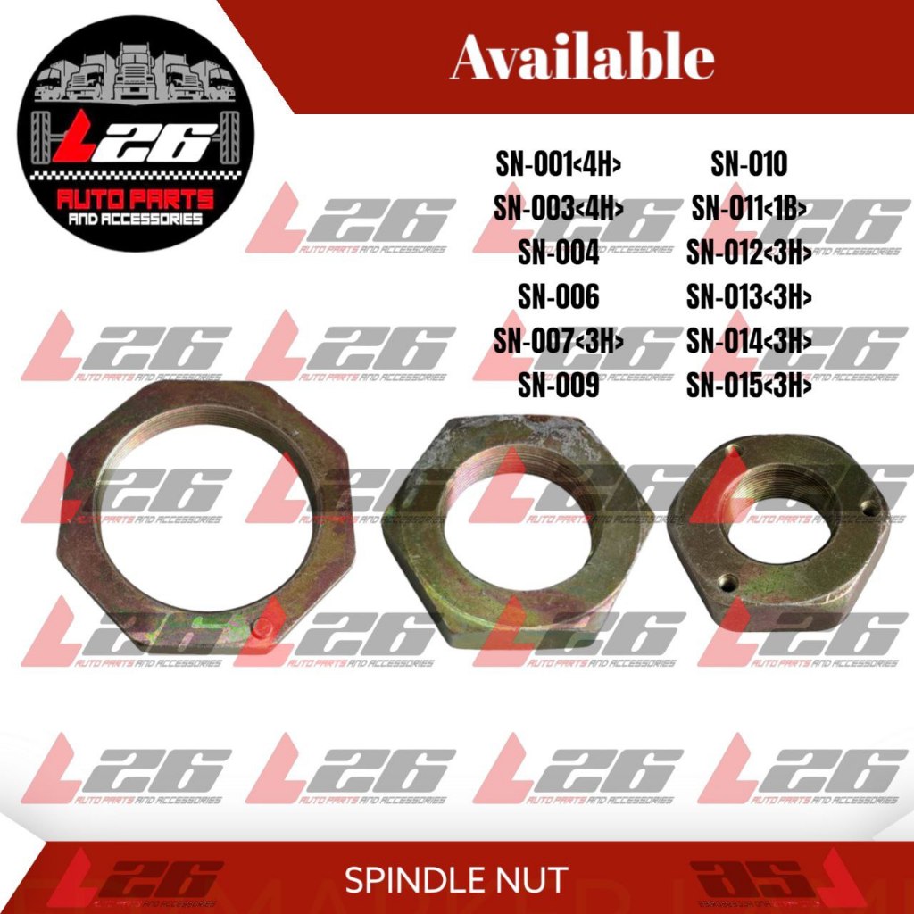1PIECE UNIVERSAL SPINDLE NUT / AXLE NUT / WHEEL NUT SIZES AVAILABLE ...