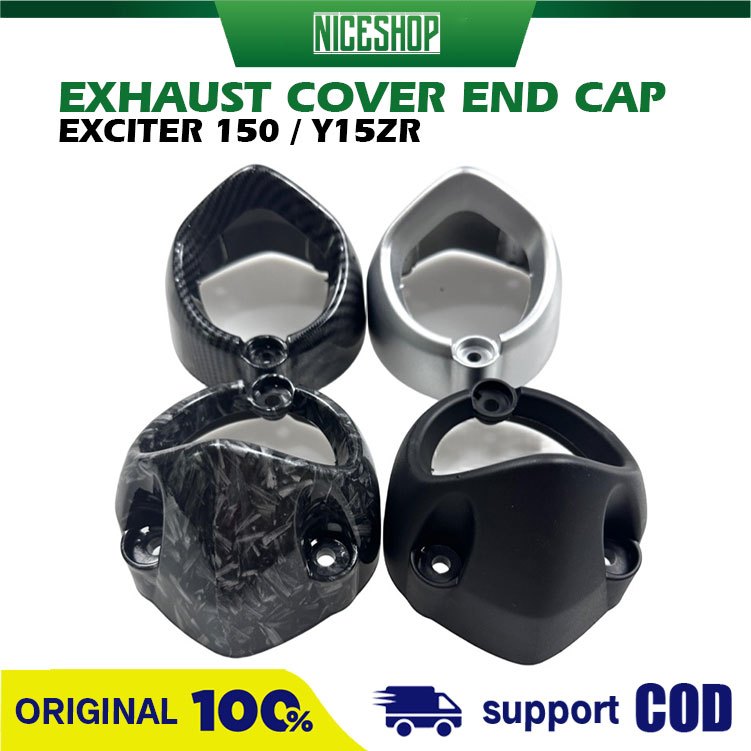 REAR EXHAUST CAP COVER EXCITER150/Y15ZR FOR Y15ZR / MUFFLER CAP Y15ZR ...