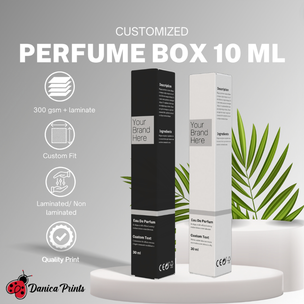 [Custom] 60pcs Perfume Boxes 10ml | 250 or 300 gsm | Laminated | Shopee ...