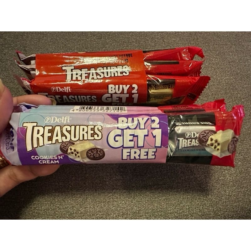 Buy 2 Take 1 Delfi Treasure Chocolates | Shopee Philippines