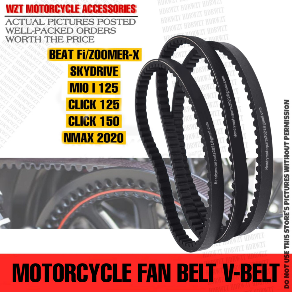 HDR Motorcycle Fan Belt / Pump Belt / V Belt | Shopee Philippines