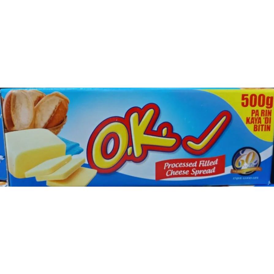 OK Cheese 500g - 1 Case (12 Blocks) | Shopee Philippines