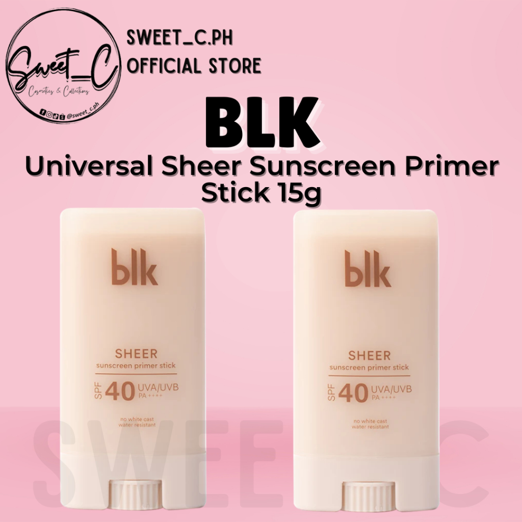 Blk Universal Sheer Sunscreen Primer Stick 15g | Shopee Philippines
