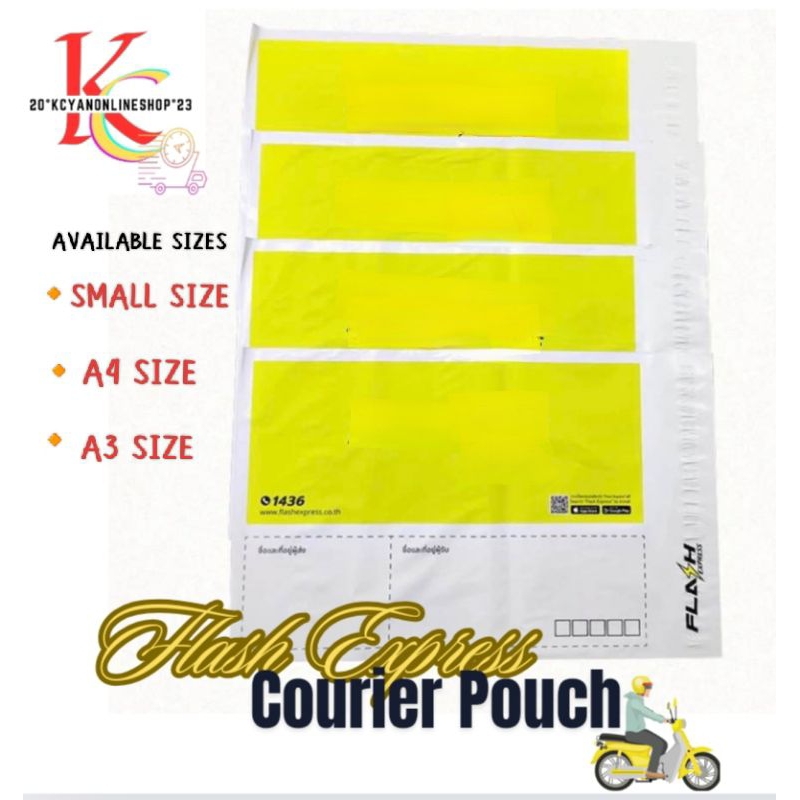 A3/A4 100PCS PLASTIC COURIER POUCH ( HIGH QUALITY PRODUCT) | Shopee ...