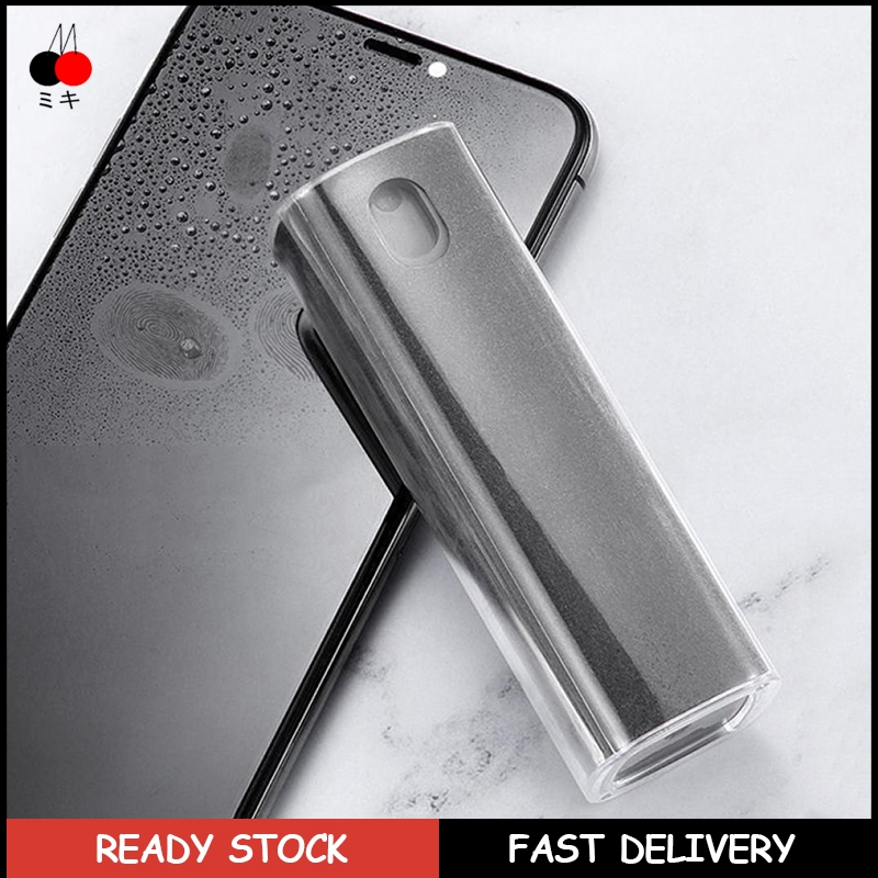 2 In 1 Fingerprint-proof Screen Cleaner Spray Computer Mobile Phone ...