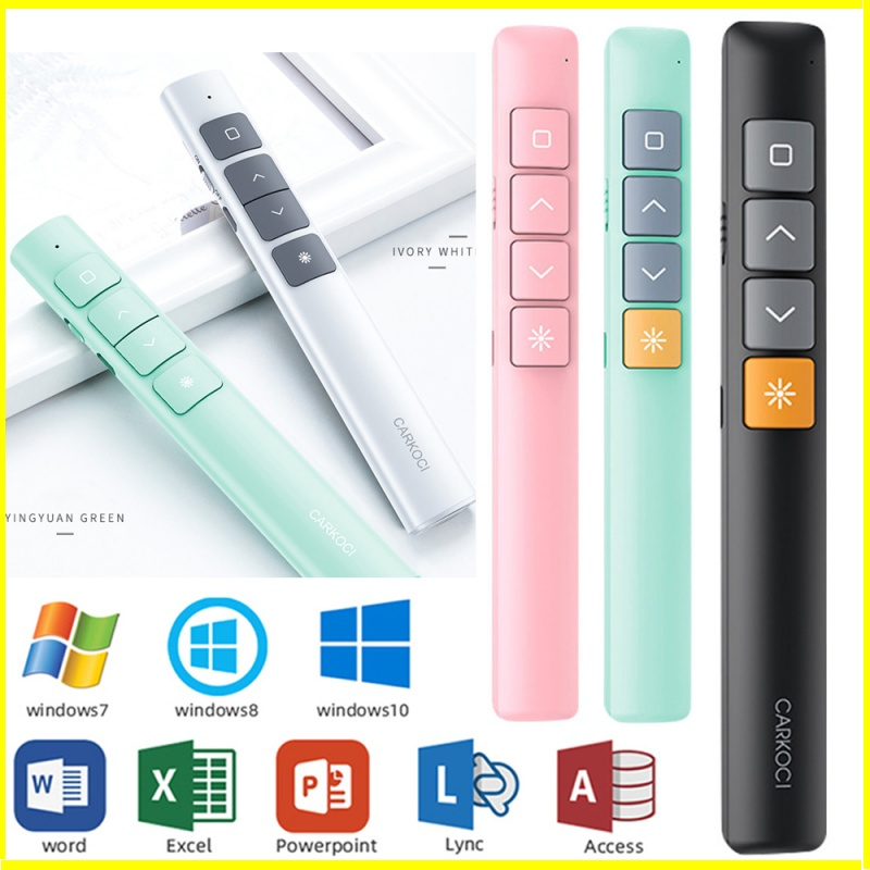 2.4GHz Wireless Flip Pen PPT Slide USB Charging Clicker for Powerpoint ...