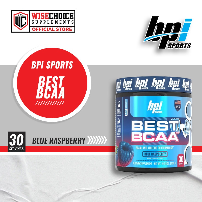 Bpi Sports Best Bcaa 30 Servings Blue Raspberry Flavor | Shopee Philippines