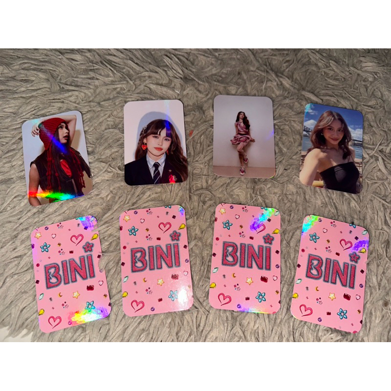 BINI PHOTOCARD QUALITY FANMADE ONLY | Shopee Philippines