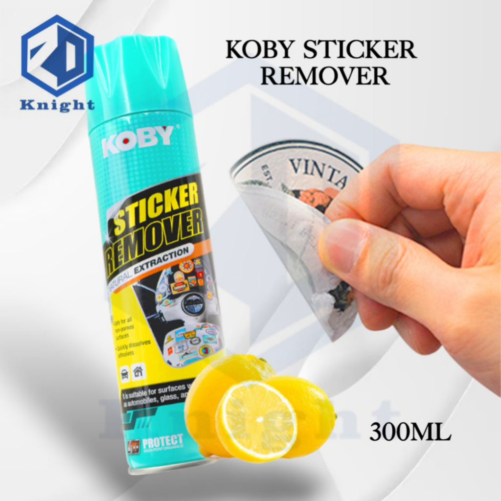 KNIGHT KOBY STICKER REMOVER SPRAY 300ML | Shopee Philippines