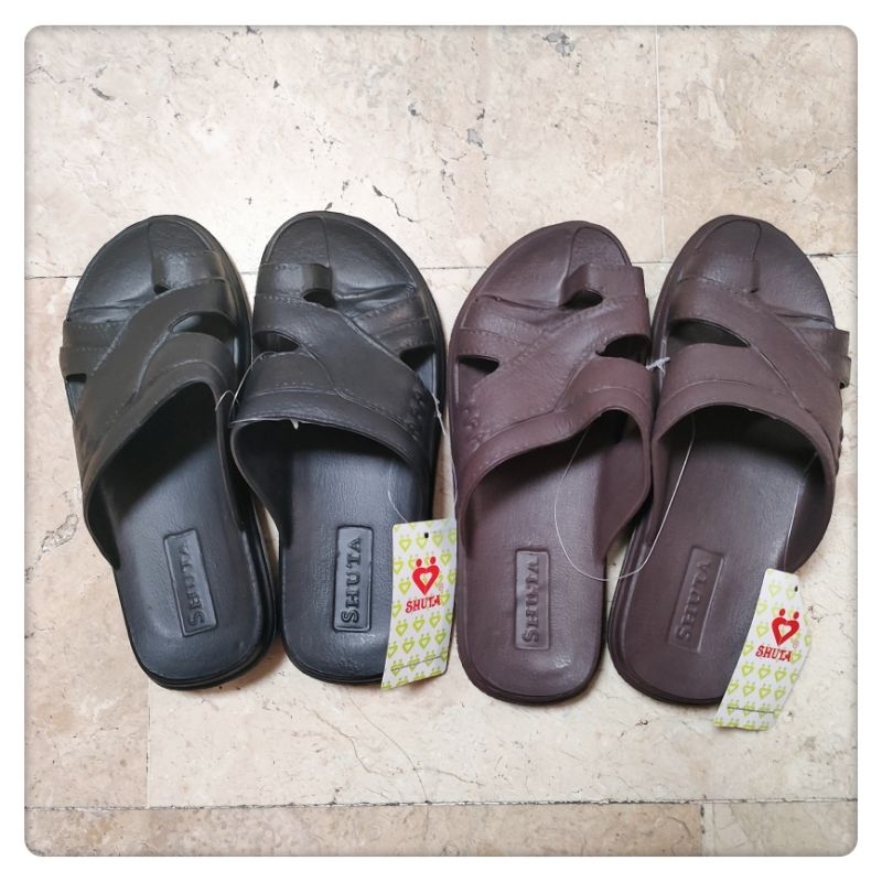 SHUTA Mens Slippers Indoor/Outdoor slippers Lightweight And Waterproof ...