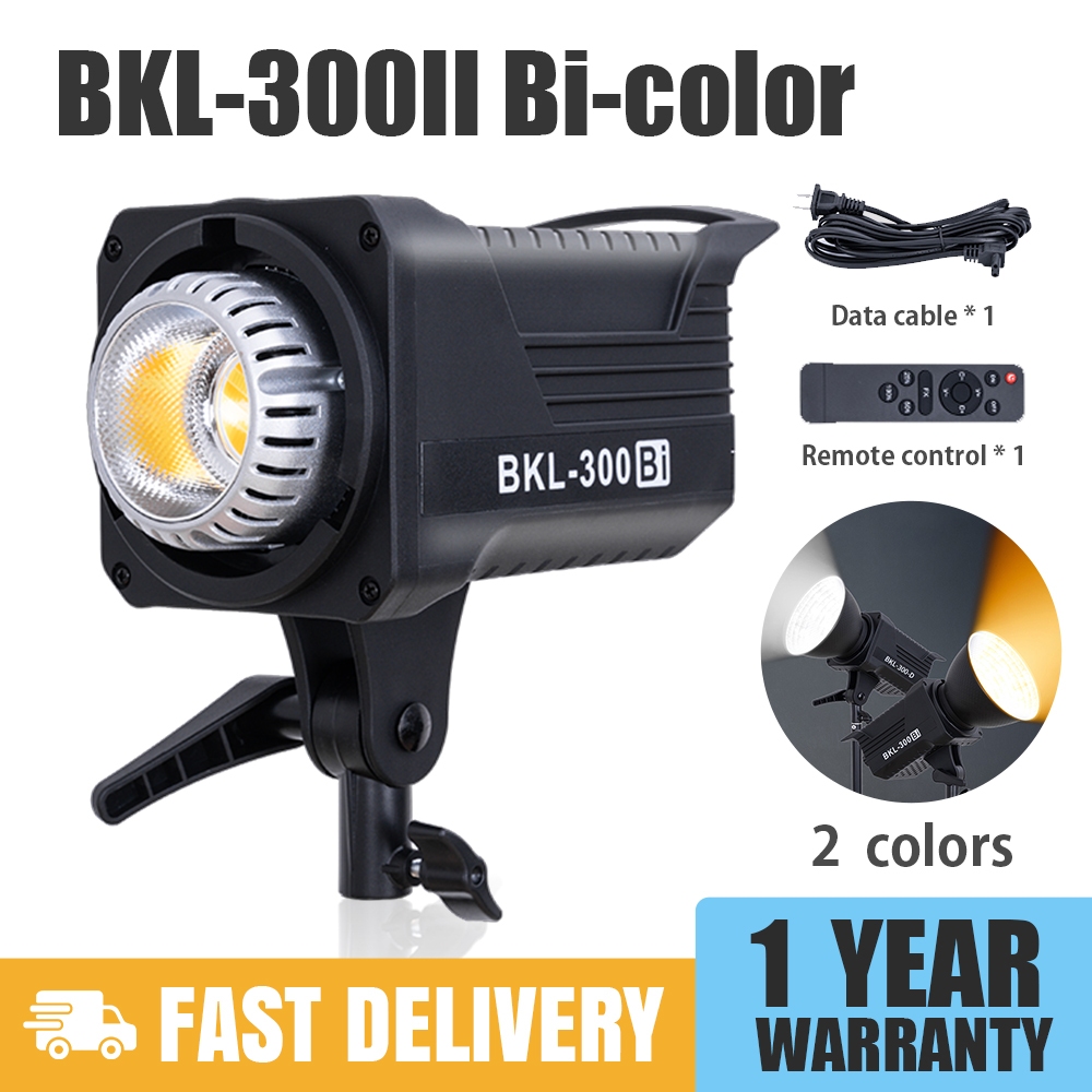 BKL-300W II Bi-Color Professional Studio Continuous Light 3200-5600K ...