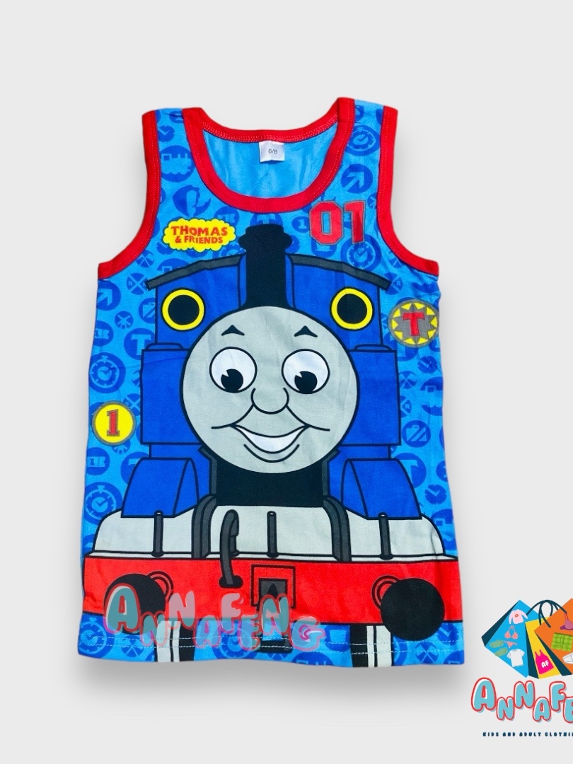 Thomas And Friends Sando For Kids Baby Tops For Boys | Shopee Philippines