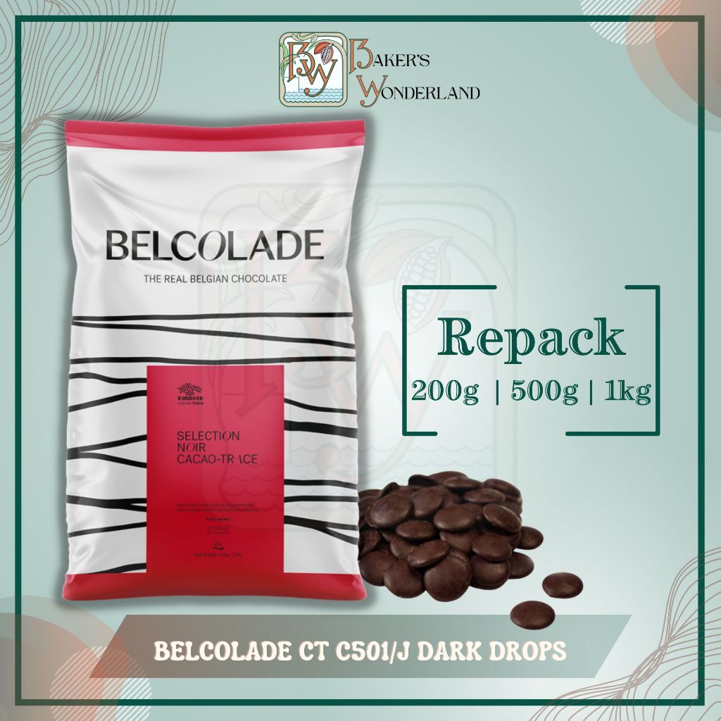 Belcolade 55% Dark Chocolate Drops | Shopee Philippines