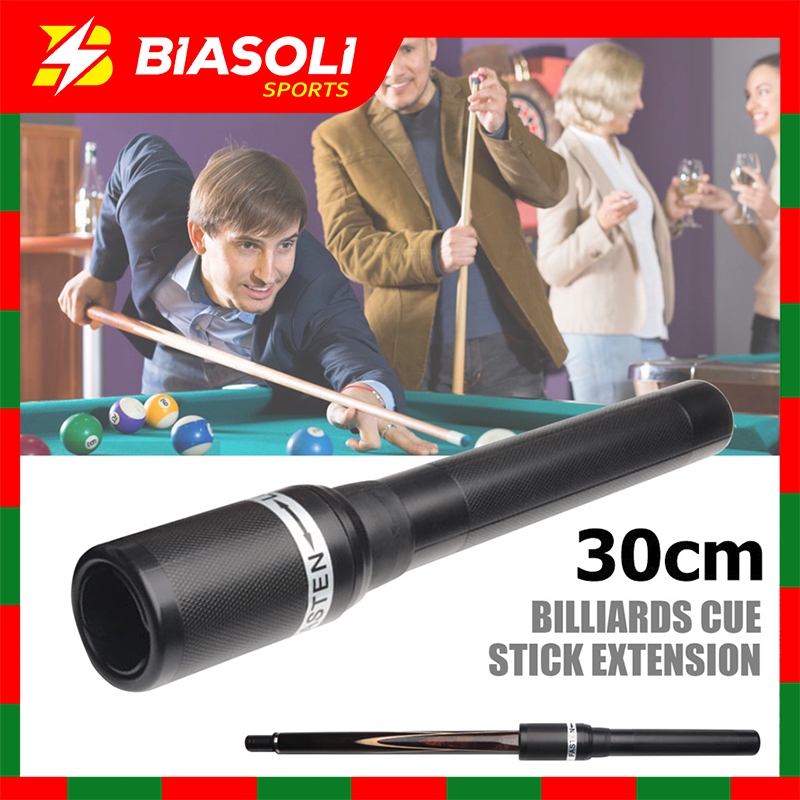 Telescopic Pool Cue Stick Extension 30.5cm Plastic Cue Extension For ...
