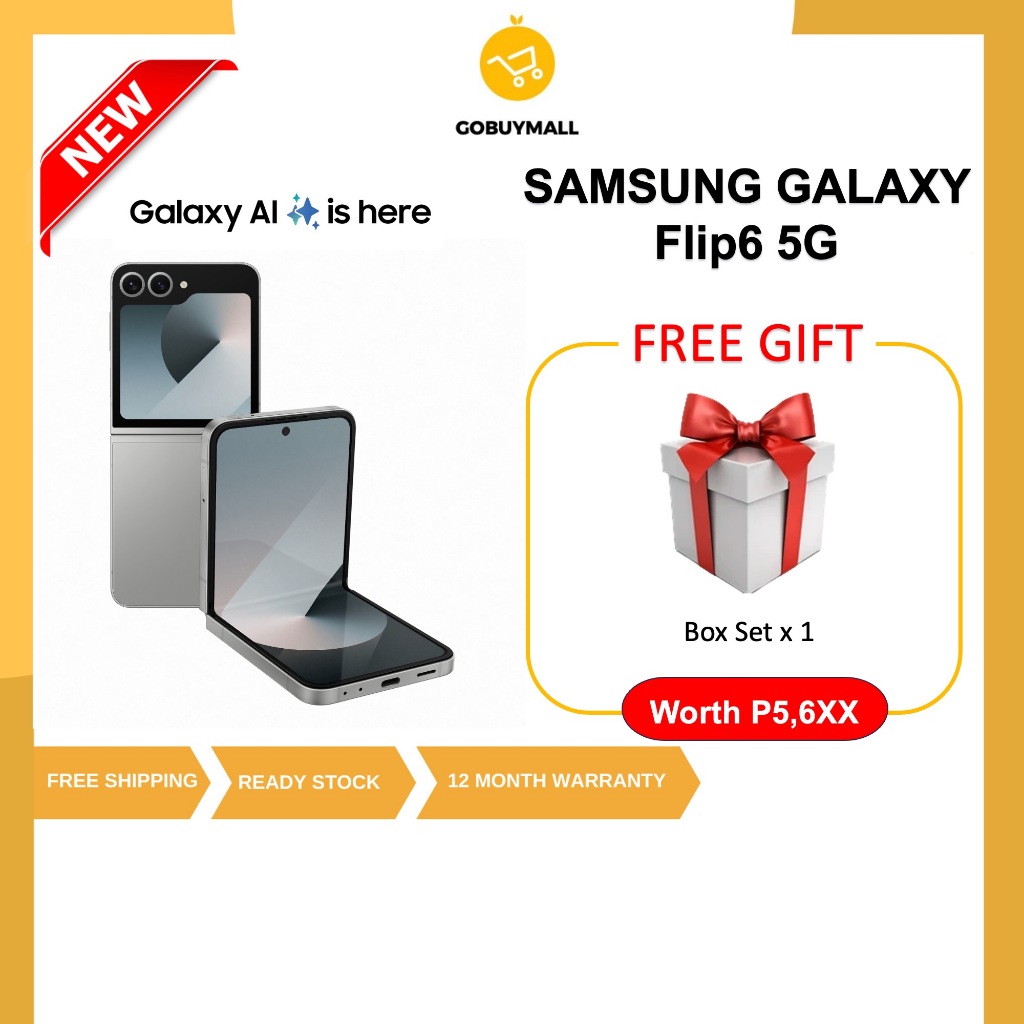[**FREE BOX SET x 1 **] Samsung Galaxy Z Flip6 5G SM-F741 Dual Sim ...