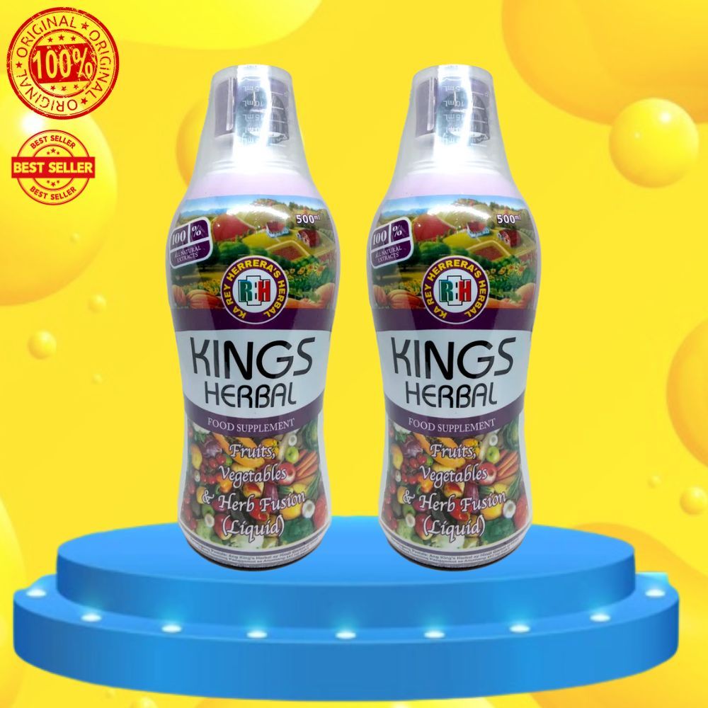 [2 BOTTLES] Original Kings Herbal Food Supplement | Shopee Philippines