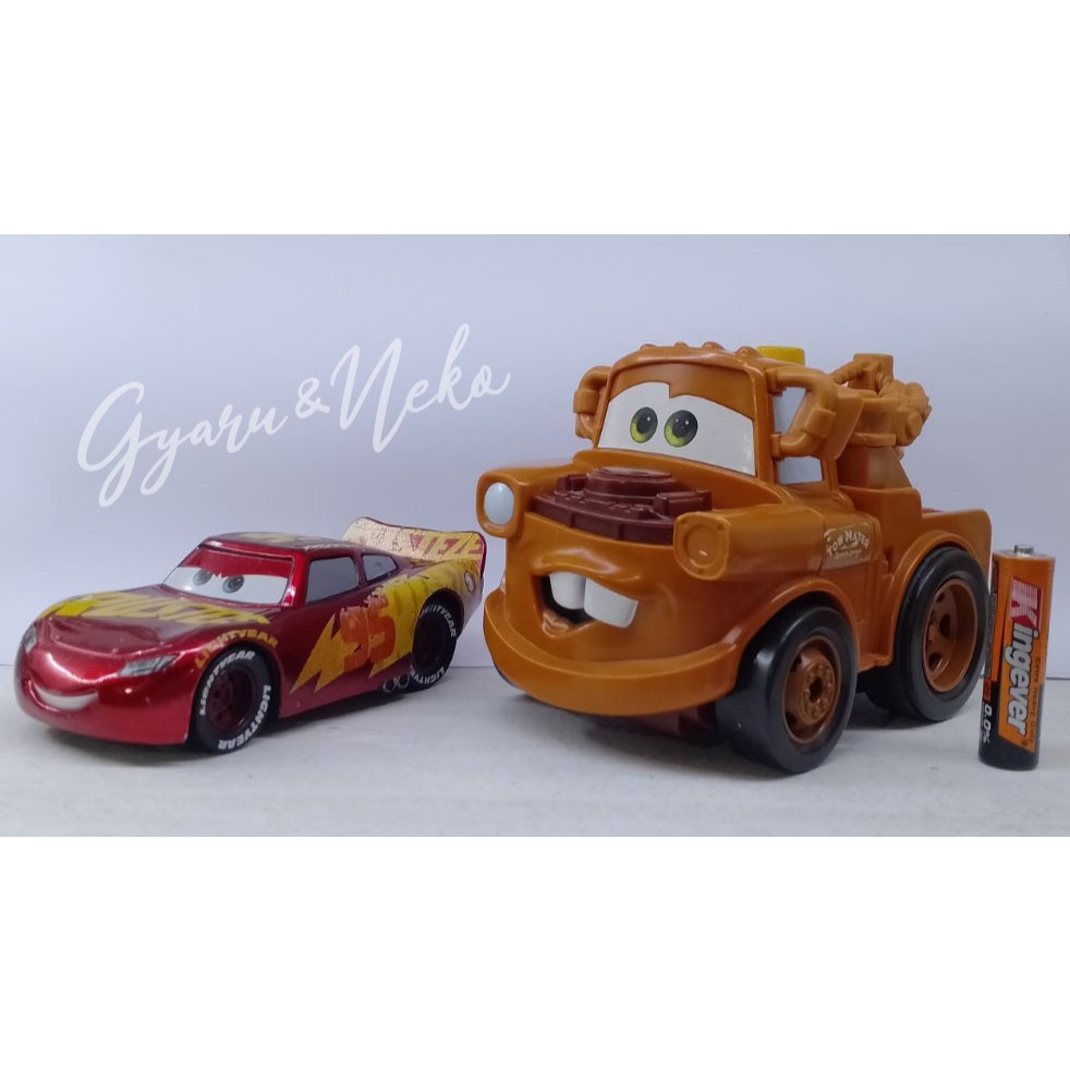 Lightning Mcqueen and Mater toys with working gimmicks | Shopee Philippines
