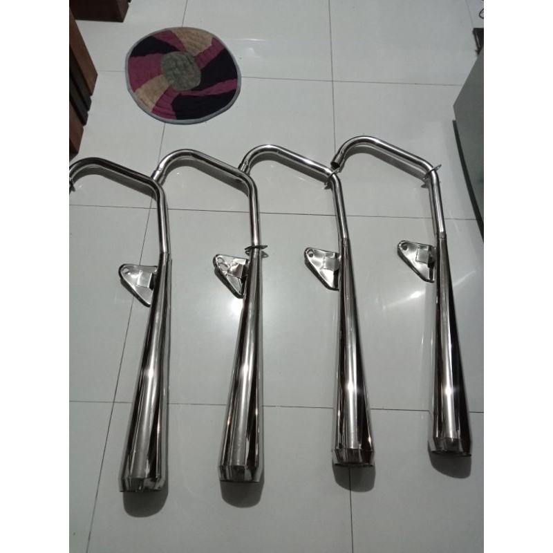 SKYGO 125/150 Muffler Pipe Pure Stainless( Malutong ang Tunog) | Shopee ...