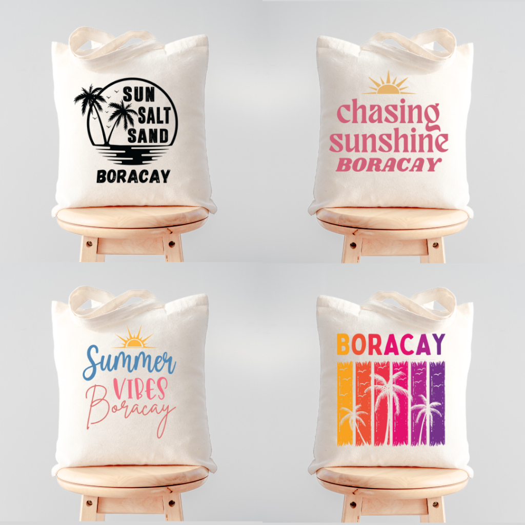 Boracay TOTE BAGS Tote Bag Katsa High Quality Island Souvenirs Gift ...