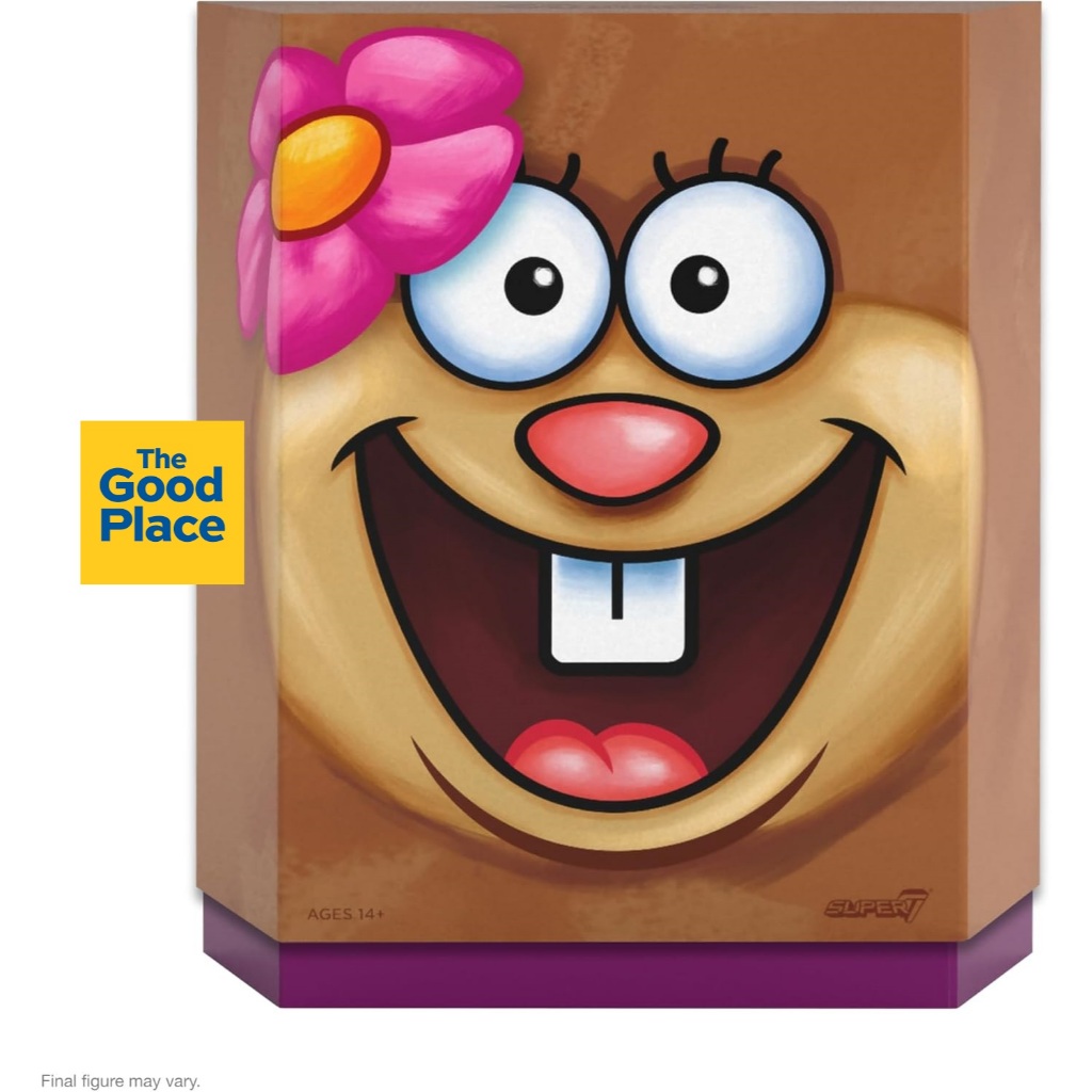 SUPER7 ULTIMATES! Spongebob Squarepants Sandy Cheeks Figure 7 inch with ...