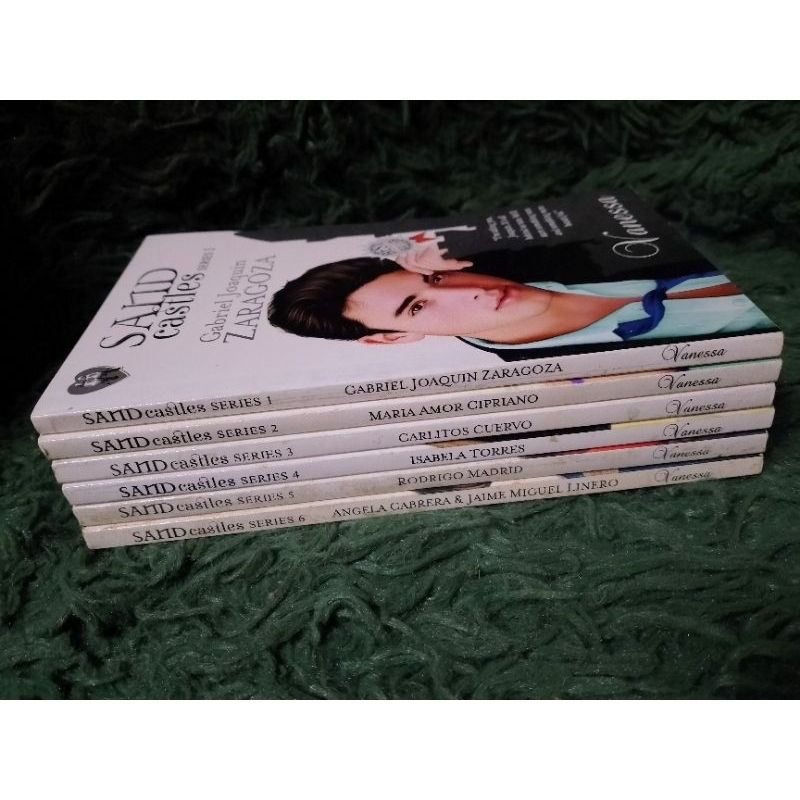 SANDCASTLE Series COMPLETE SET written by VANESSA | Shopee Philippines