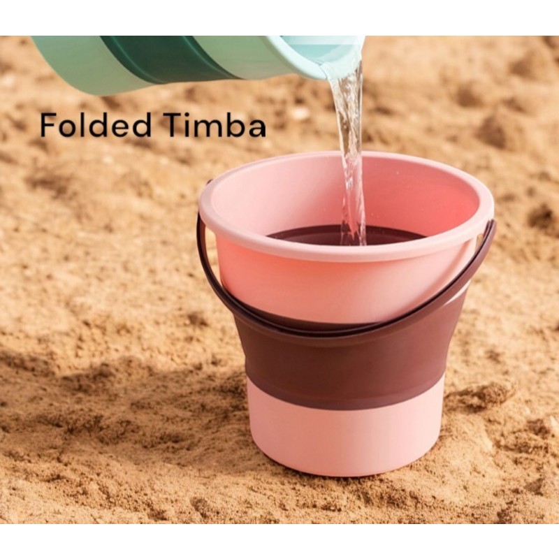 Collapsible Bucket Home Portable Foldable Silicone Car Wash Bucket ...
