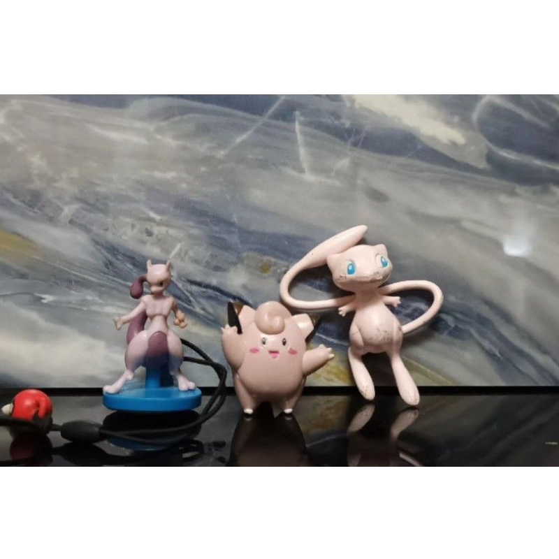 Pokemon Gen 1 Set Figure Mewtwo Clefairy Mew | Shopee Philippines
