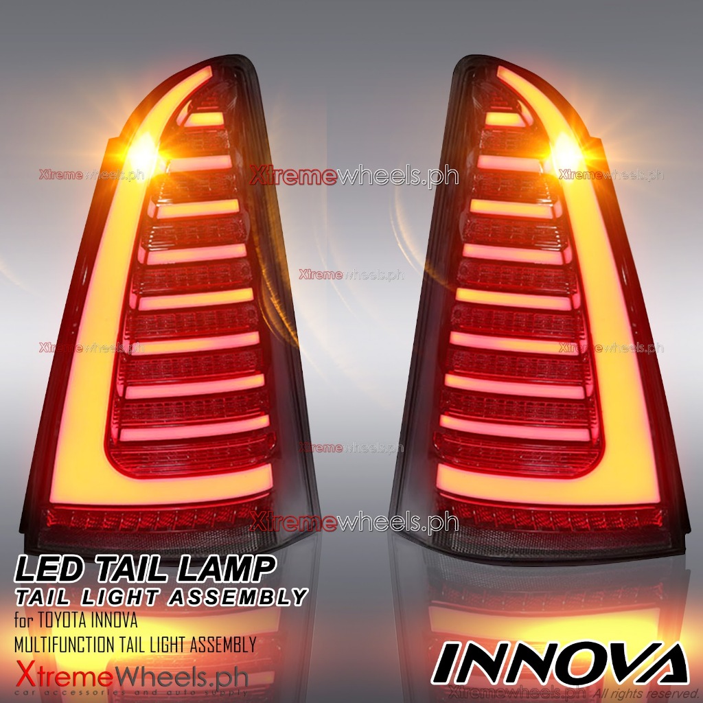 Toyota Innova 2009 to 2015 V- Land LED Set Thailand Tail Light Assembly ...