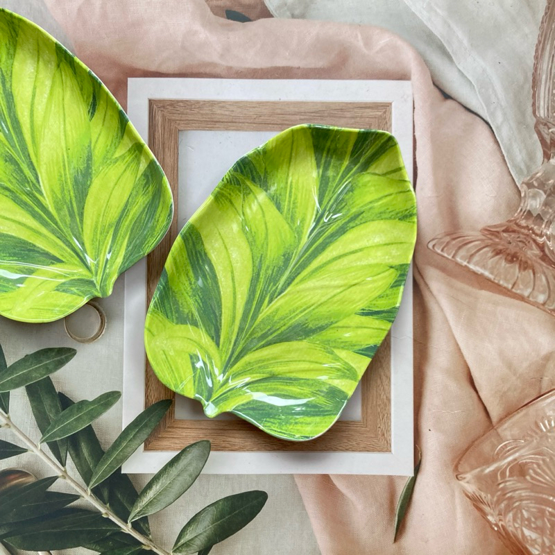Assorted Leaf Melamine Plates | Shopee Philippines