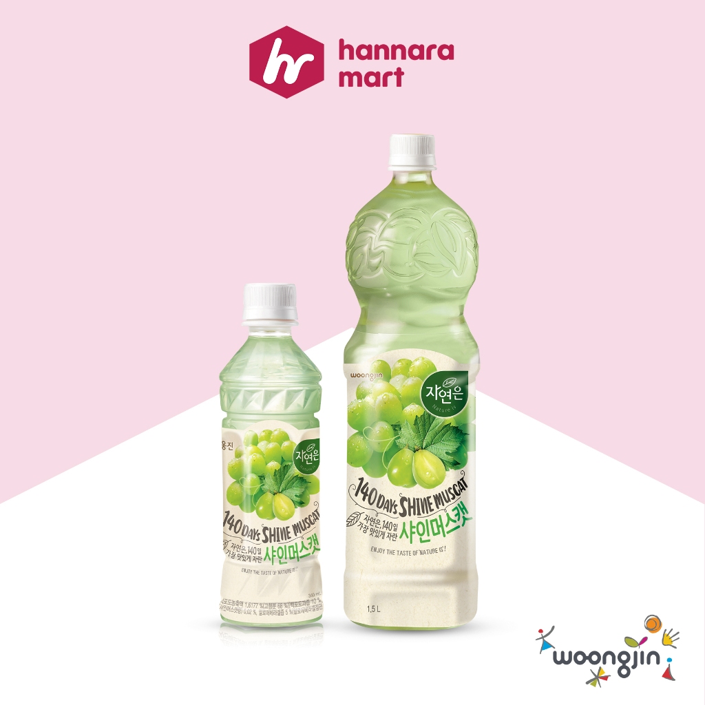 Woongjin Nature's 140 Days Shine Muscat Juice Drink | Hannara Mart ...