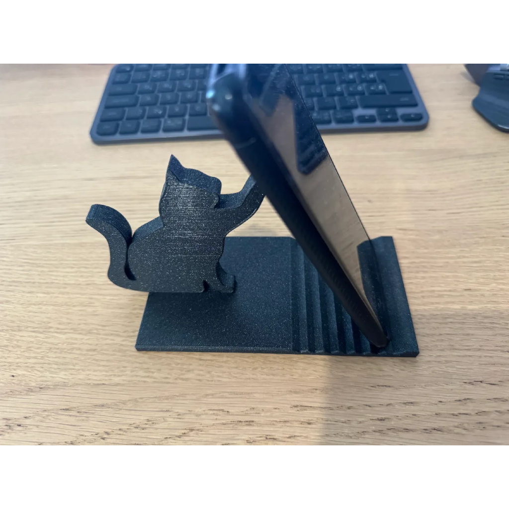 Cute Cat Phone Holder 3D Printed FDM Material | Shopee Philippines