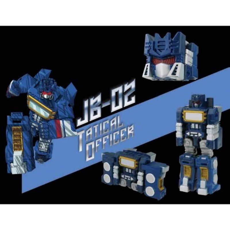 TRANSFORMERS JB-02 HEADMASTER SOUNDWAVE TFC TACTICAL OFFICE TRIPLE ...