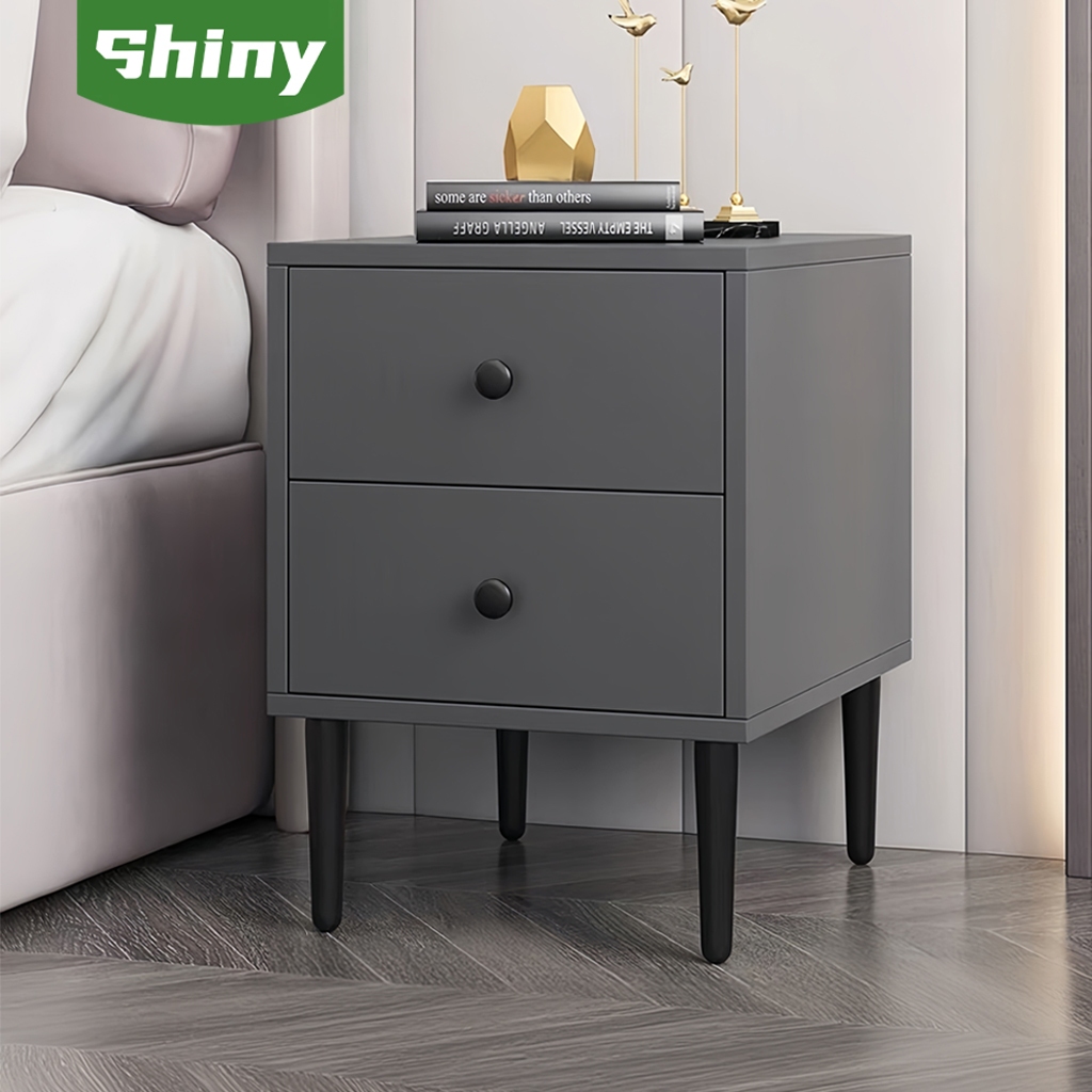Bedside Table Simple Modern Style Wood Side Table Bedroom Bedside ...
