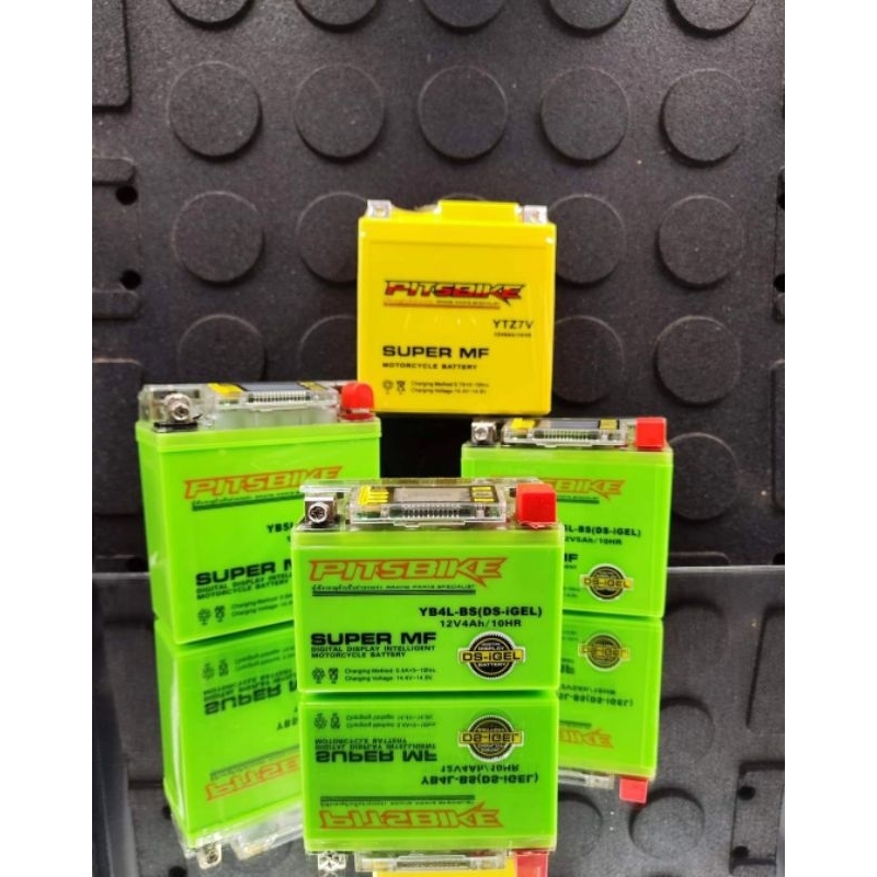 PITSBIKE BATTERY w/ VOLTMETER Xrm Smash Mio Raider Sniper150 M3 Click ...