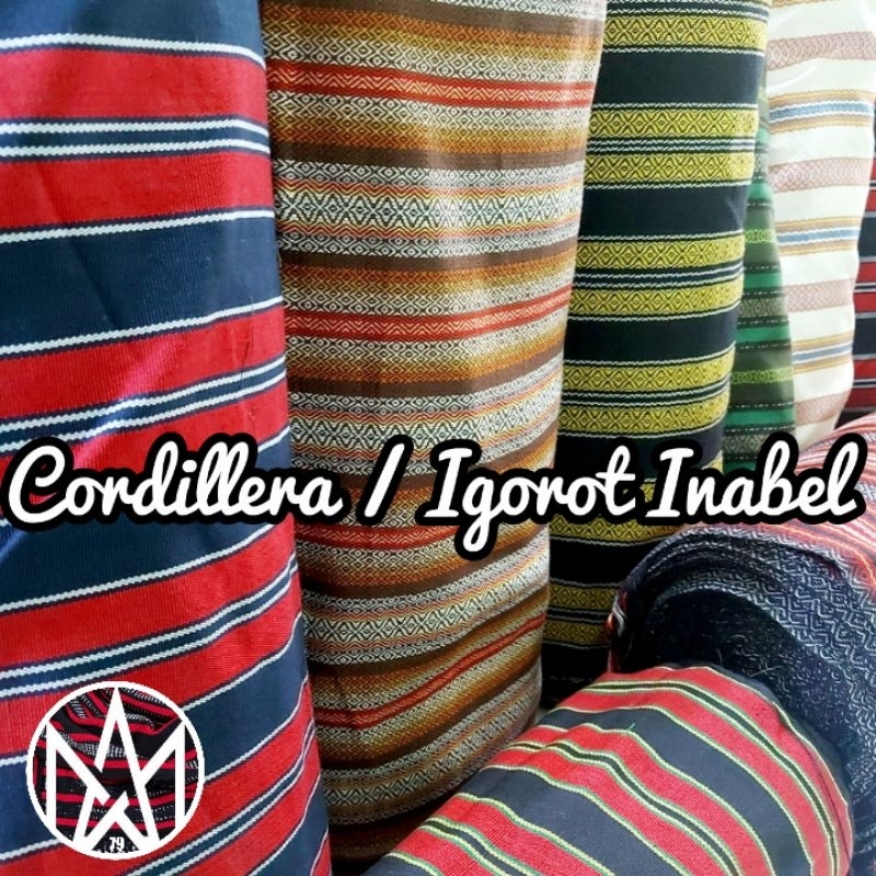 MA79 Cordillera Igorot IBALOY Inabel Habi per yard | Shopee Philippines