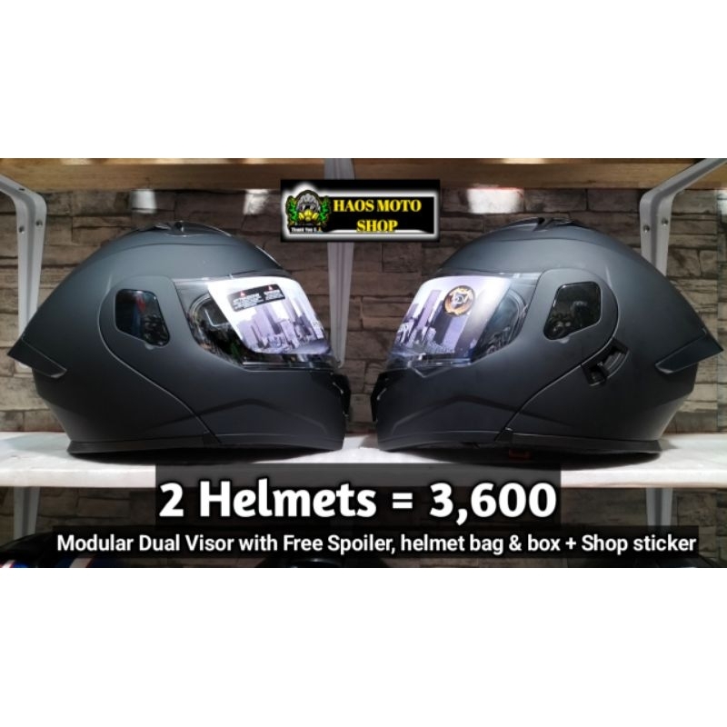 hnj modular helmet buy 1 take 1 | Shopee Philippines