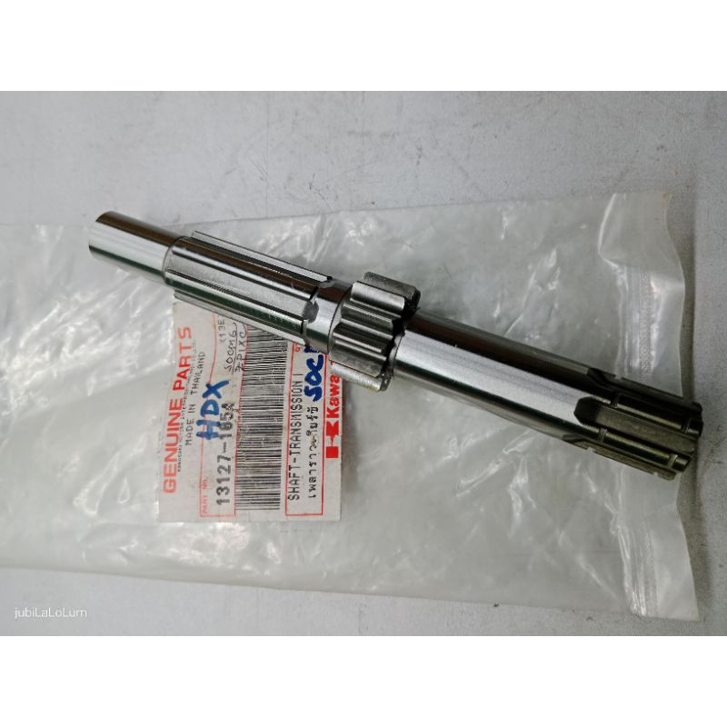 Kawasaki HDX 100 Transmission Input Shaft Mainshaft (Genuine) | Shopee ...