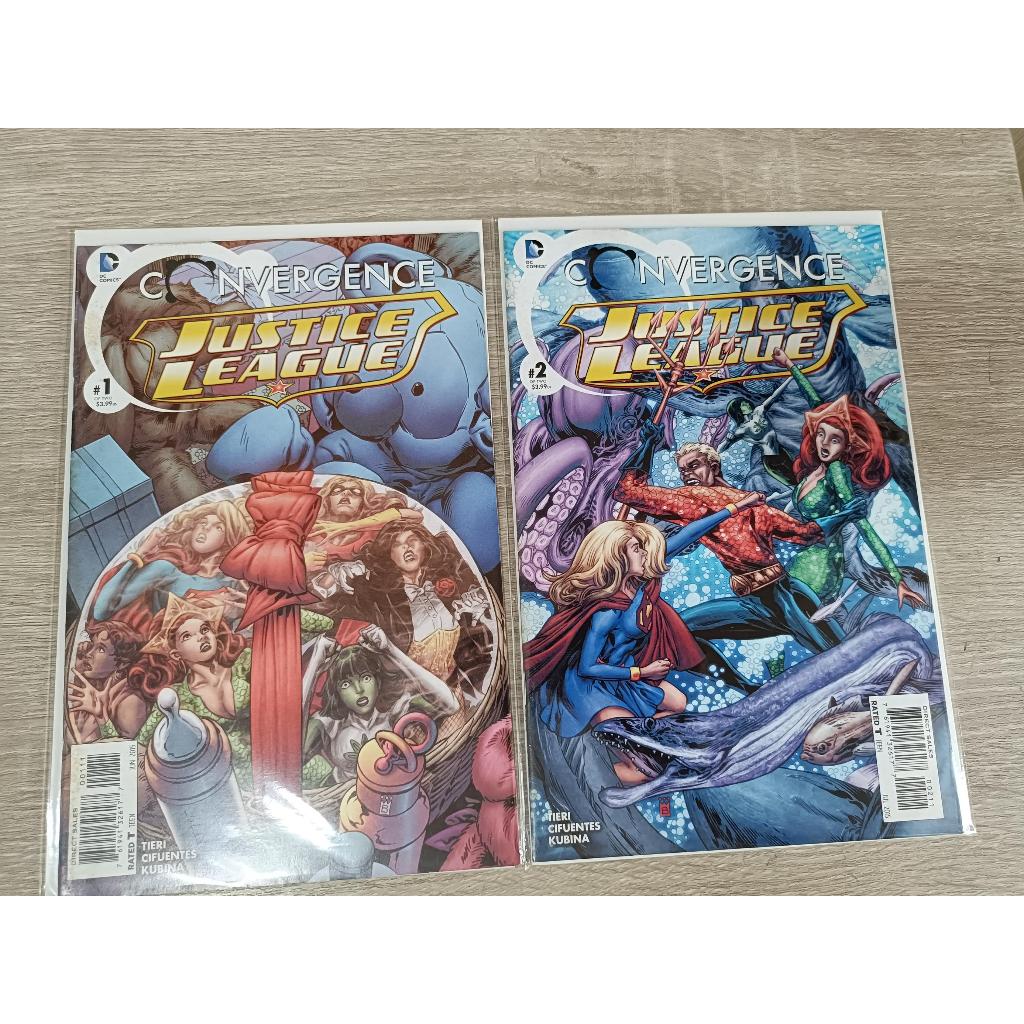 SET - Convergence Justice League - all 2 issues - FN condition (DC ...
