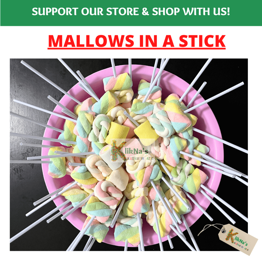 KlikNa's 3pcs Mallows in a Stick | Mallows Give Away | Souvenirs ...