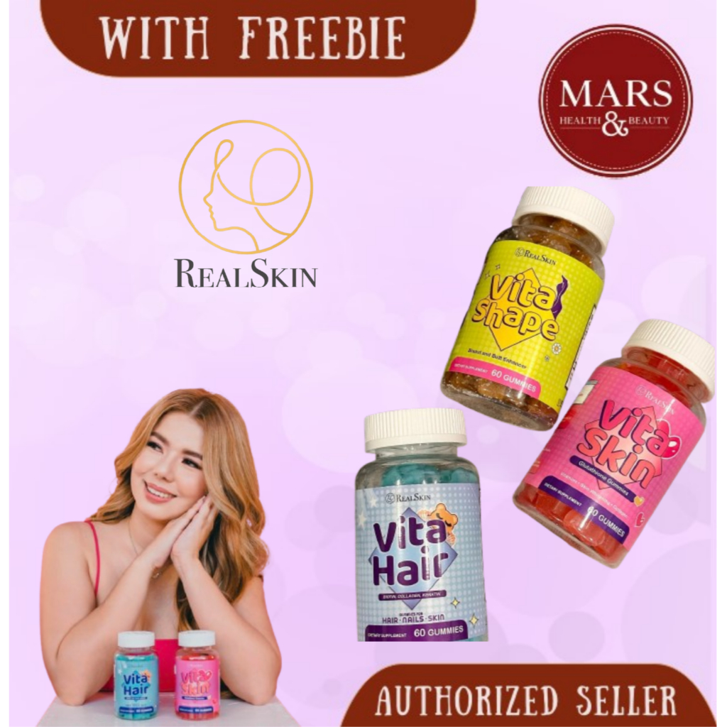 REAL SKIN VITA SKIN VITA HAIR VITA SHAPE | Shopee Philippines