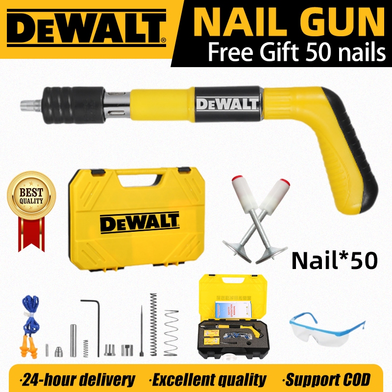 DEWALT Nail gun Manual Steel Nails Gun For Concrete Rivet Tool Steel ...
