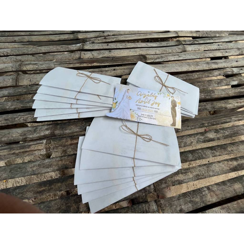 Personalized Invitation (Wedding, Debut, Birthday) | Shopee Philippines