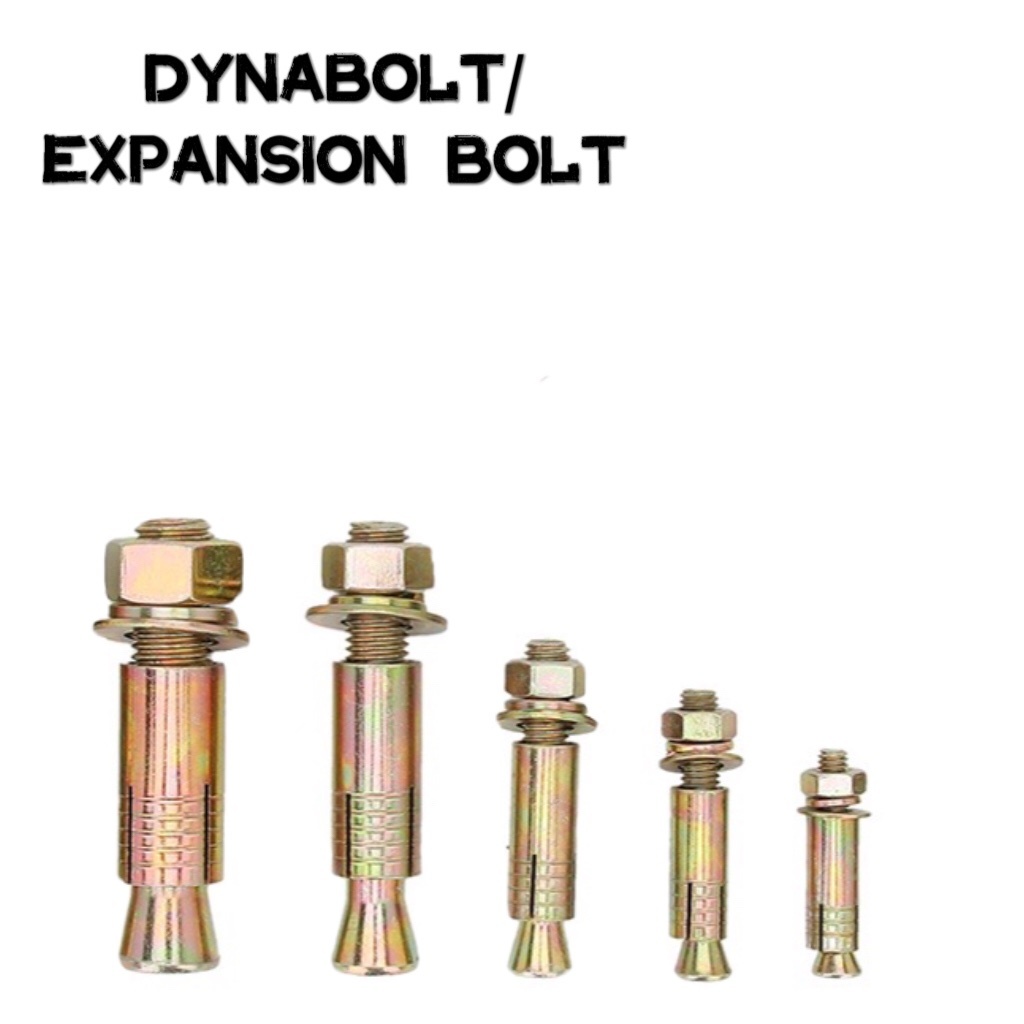 PER PCS!!! Dyna bolt/Expansion Bolt 1/4", 5/16", 3/8",1/2”,5/8 ...