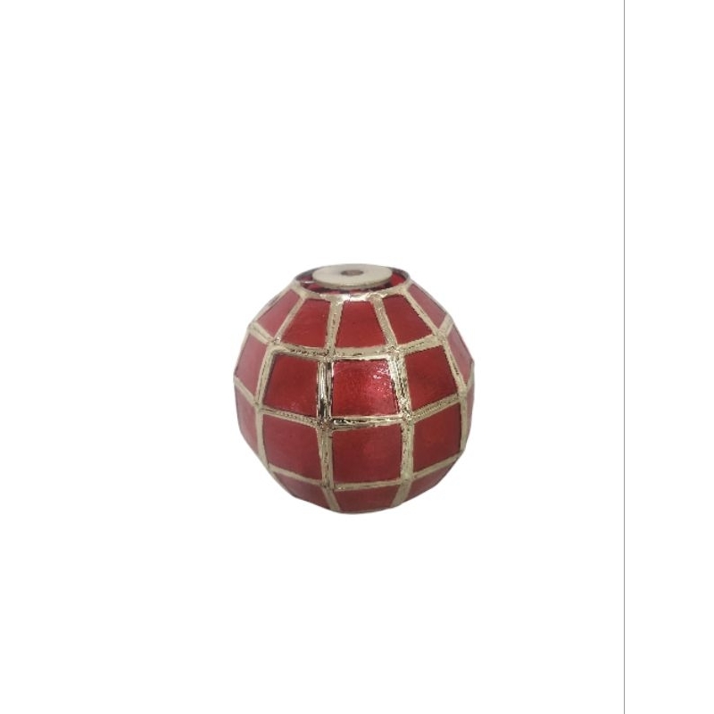 Capiz Christmas Red Lantern Ball Ornament | Shopee Philippines