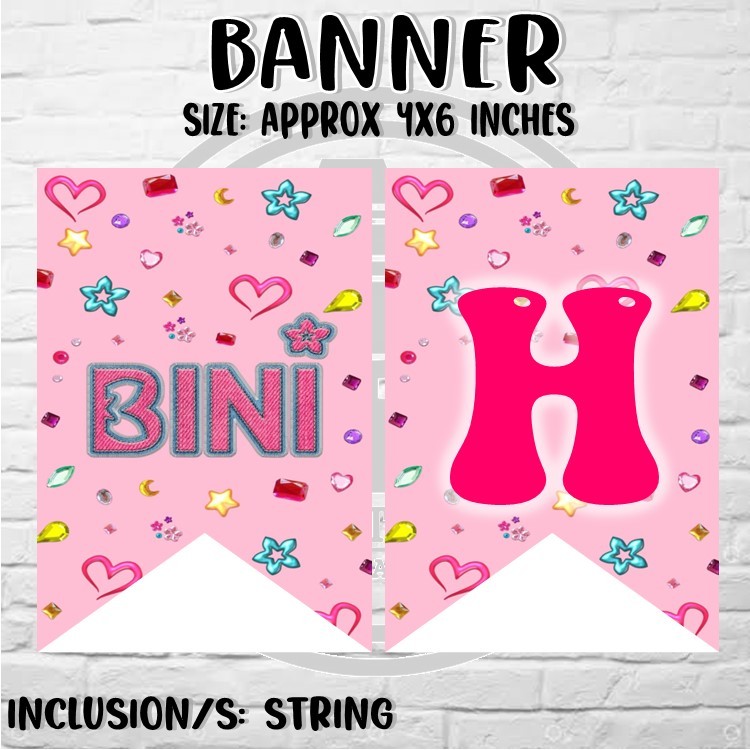 Bini theme customized banner | Shopee Philippines