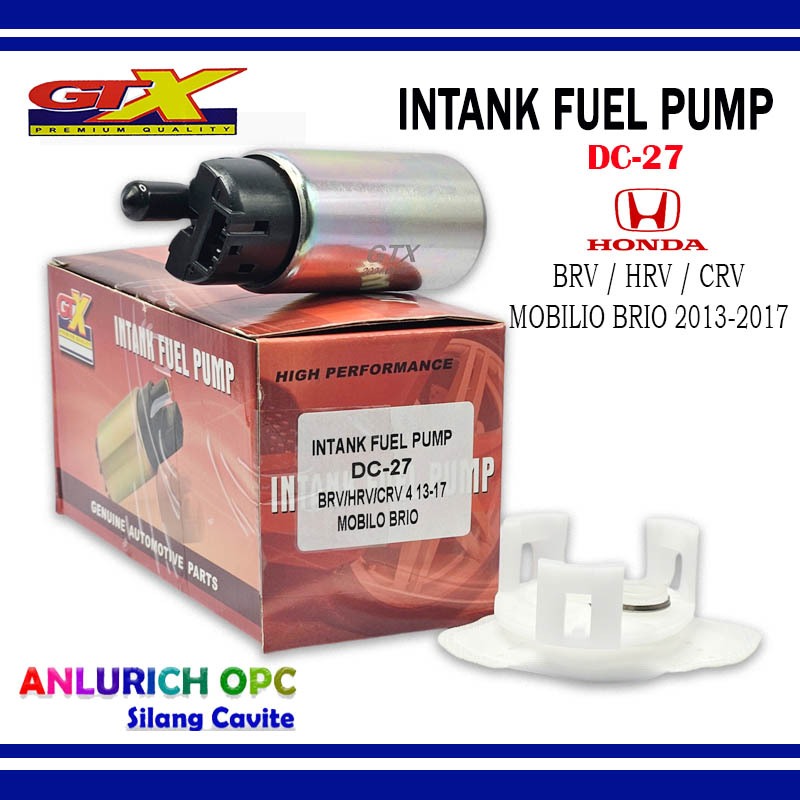 FUEL PUMP HONDA BRV / HRV / CRV / MOBILIO BRIO 2013-2017 GTX PREMIUM ...