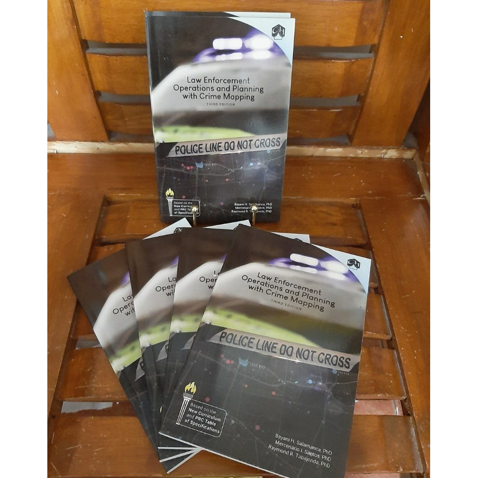 Law Enforcement Operations and Planning with Crime Mapping 3rd Ed. [2025] | Shopee Philippines
