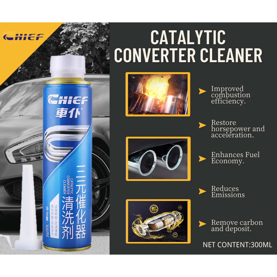Chief Catalytic Converter Cleaner Boost up Automobile Cleaner Easy ...